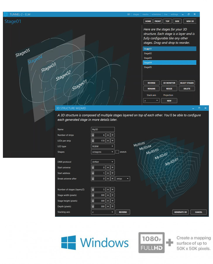 ELM, the award-winning LED pixel mapping software | ENTTEC : ENTTEC