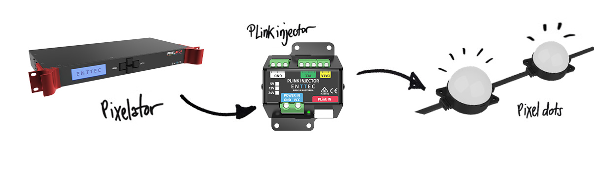 Google Pixel Wall | ENTTEC : ENTTEC