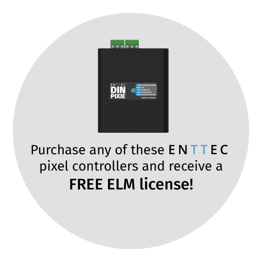 ELM, the award-winning LED pixel mapping software | ENTTEC : ENTTEC