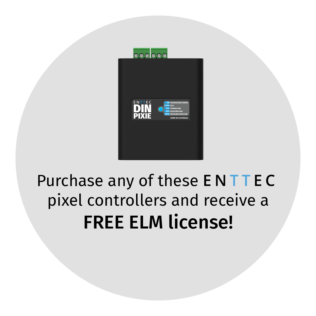 ELM, the award-winning LED pixel mapping software | ENTTEC : ENTTEC