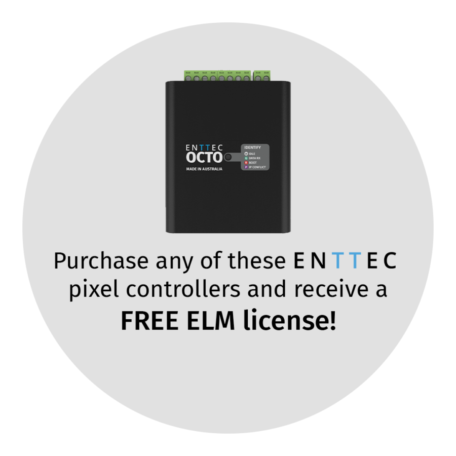 ELM, the award-winning LED pixel mapping software | ENTTEC : ENTTEC