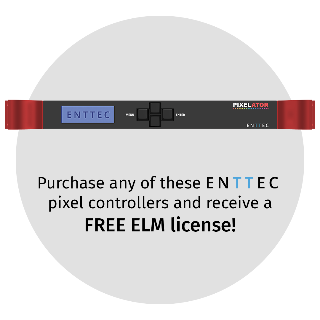 ELM, the award-winning LED pixel mapping software | ENTTEC : ENTTEC